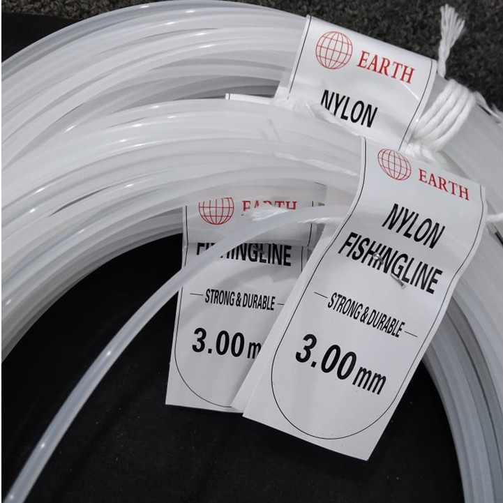 Nylon fishing line 3.00mm 1pack in 1kilo best use for Grass Cutter ...