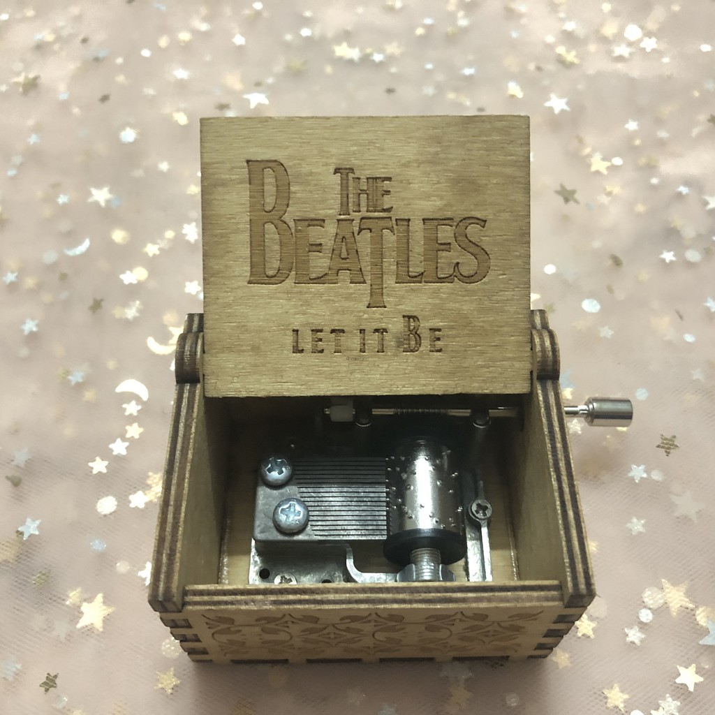The Beatles Music Box Wood | Shopee Philippines