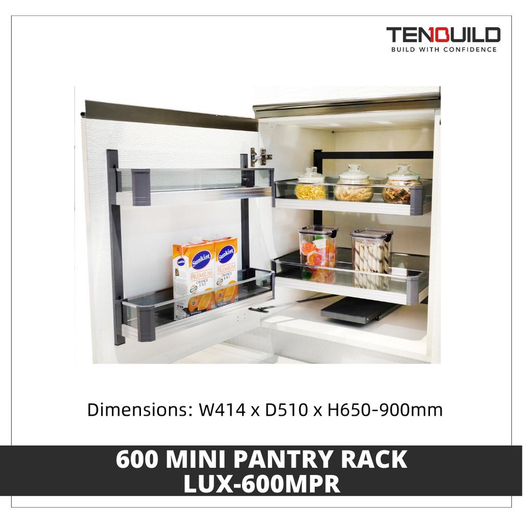 Tenbuild 600 Mini Pantry Rack LUX-600MPR | Shopee Philippines