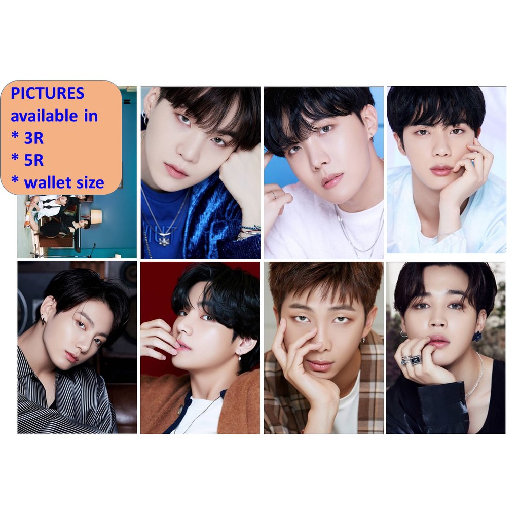 BTS Pictures BE Album Concept available in Wallet, 3R, 5R sizes ...