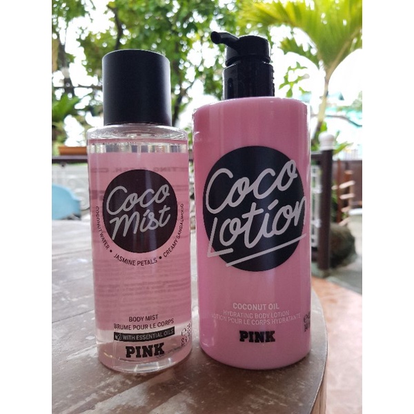 Victoria's Secret Pink Coco Mist - Coco Lotion | Shopee Philippines