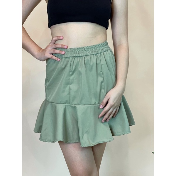 Mini Skirt with Raffles (VIXEN SKIRT) | Shopee Philippines