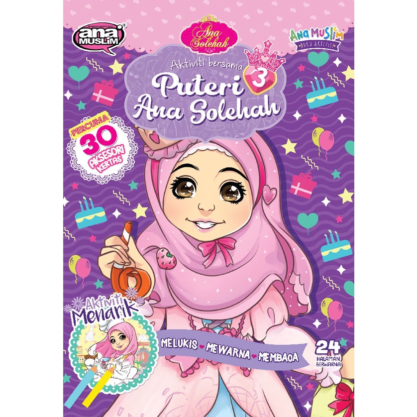 Ana MUSLIM ACTIVITY & COLORING BOOK - ANA SUSTAINABLE ACTIVITIES BY 3 ...