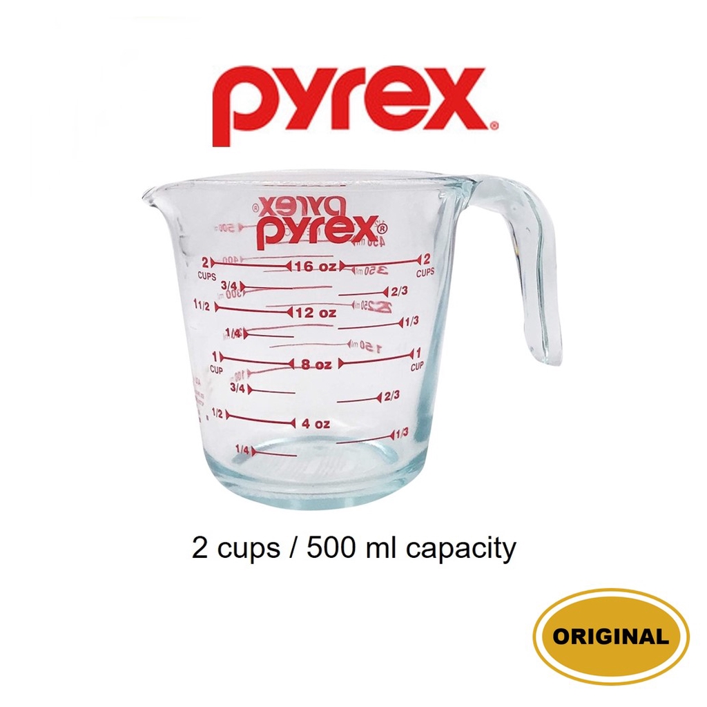 Pyrex Measuring Cup (Size: 500 ml) | Shopee Philippines