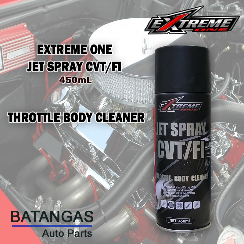 EXTREME ONE Jet Spray CVT/FI Throttle Body Cleaner 450ml | Shopee ...