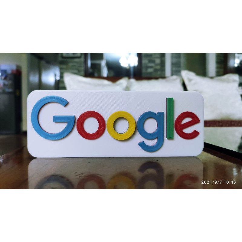 Google logo Fan Art stand Logo (Customizable Name) (3D PRINTED),Kids ...