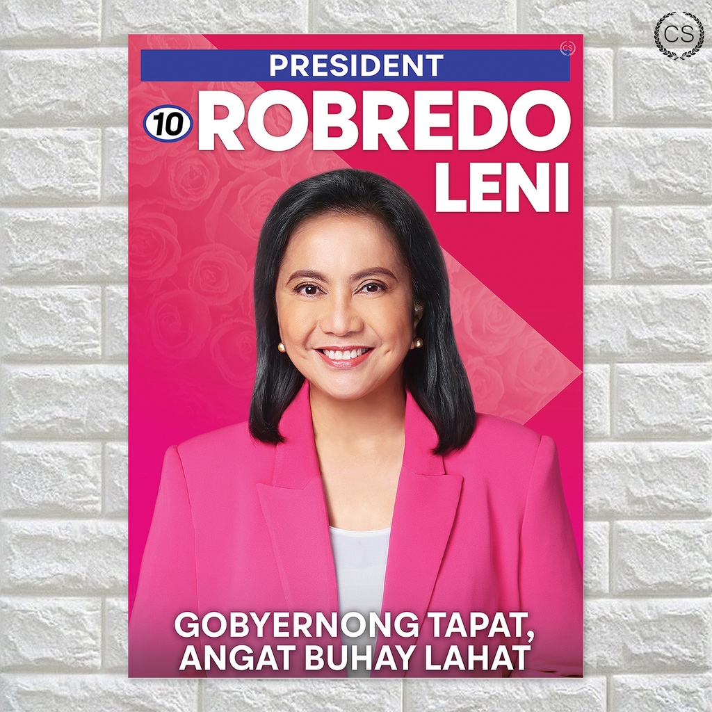 Leni Robredo Poster Print A3 size (30x42 cm) by Creative Merch | Shopee ...