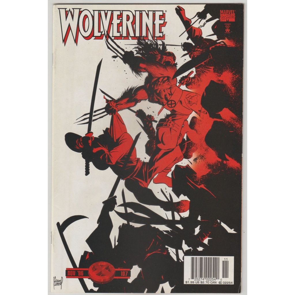 Wolverine 91, 107, 164 (1995-2001) X-Men, Beast, Sabretooth, 1 Adam ...