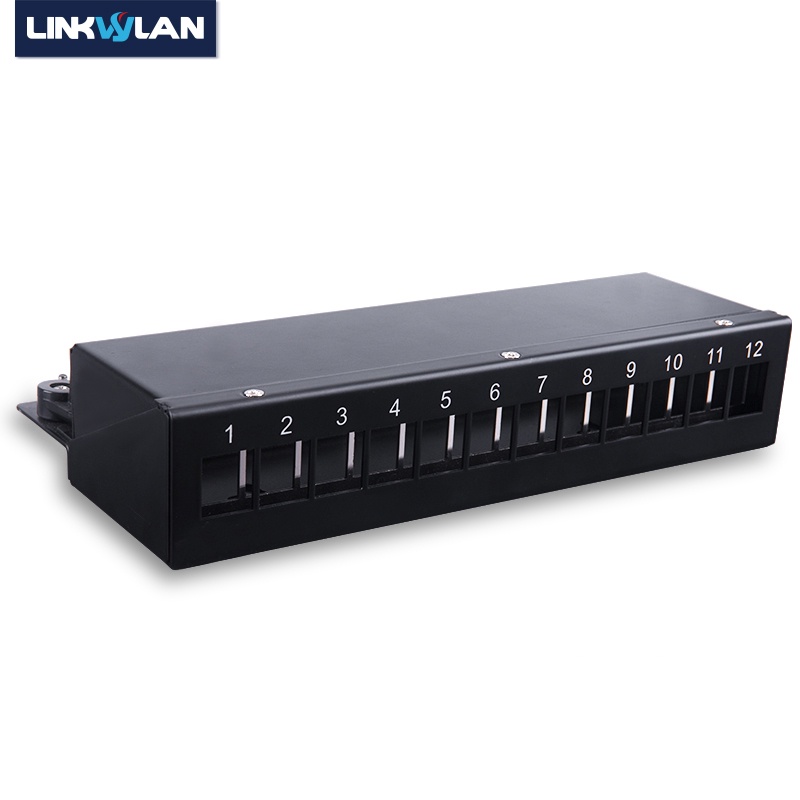 Linkwylan 8 Port 12 Ports Empty Blank Patch Panel Keystone Enclosure ...