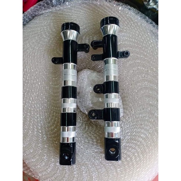 Lighten front shock raider 150 black/silver (outer tube only) | Shopee ...