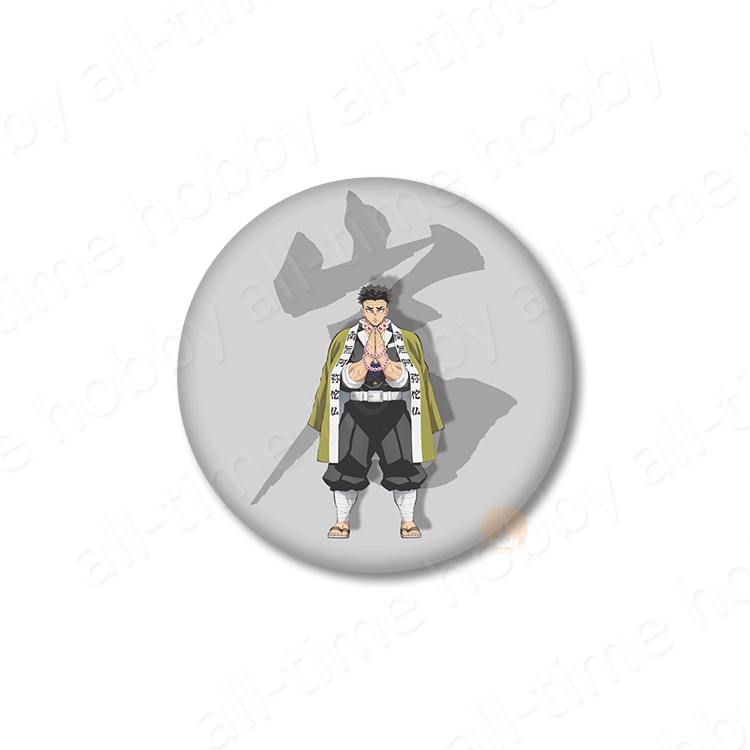 Kimetsu no Yaiba (Demon Slayer) Anime Button Pins: Pillar "Hashira" Set ...