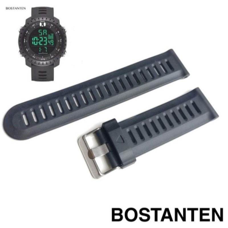 Bostanten Watch Strap 2028 Bostaten 24mm Rubber Watch Strap | Shopee ...