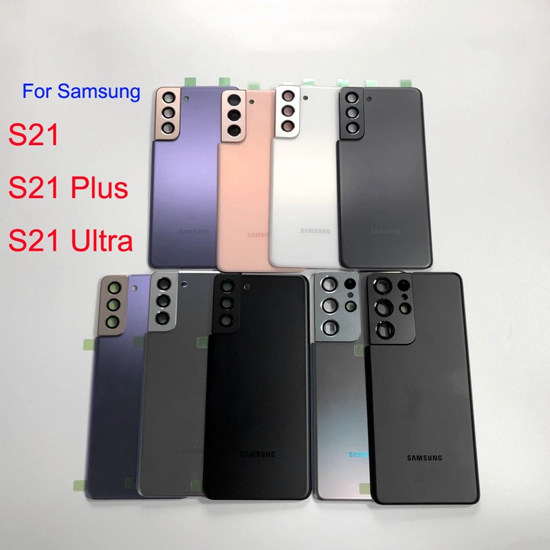 Back Cover Glass Housing Door For Samsung S21 Plus Ultra | Shopee ...
