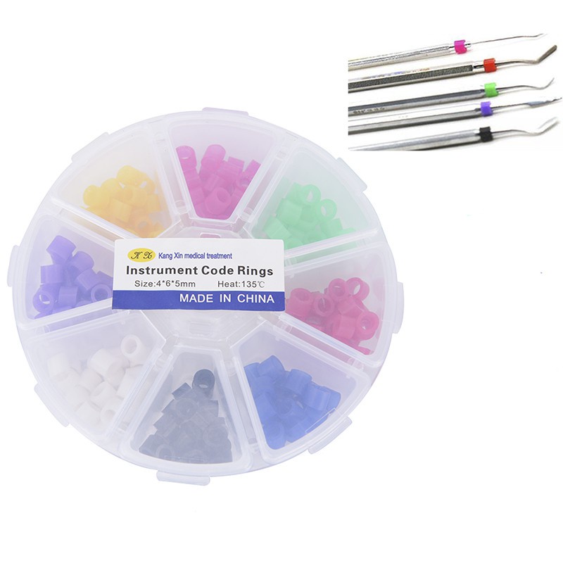 160Pcs/box Universal Dental Color Code Rings Autoclavable | Shopee ...