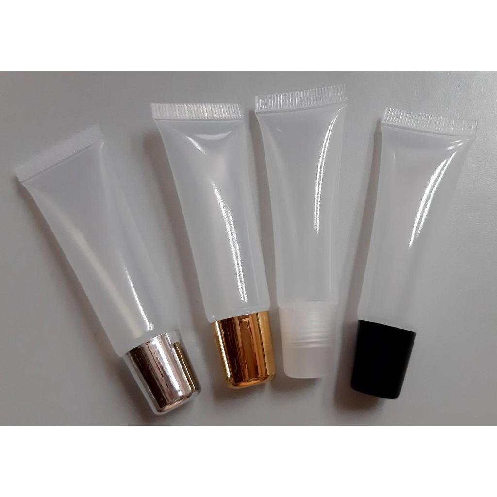 Empty 10 ml Lip Gloss/Liquid Lipstick/Lip Cream Squeeze Tube | Shopee ...