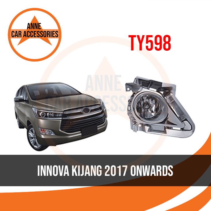 Pentair Foglamp Set Toyota Innova V G J E 2016 - 2020 100% Waterproof ...