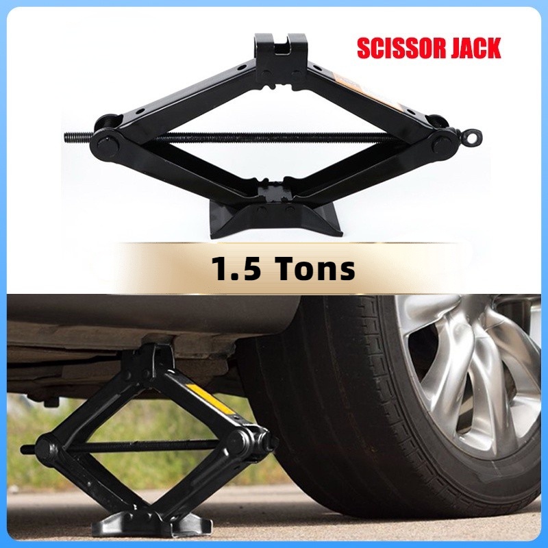1T Jack for Car Auto Labor Saving Jack Scissor Jack Rocker Car Truck ...