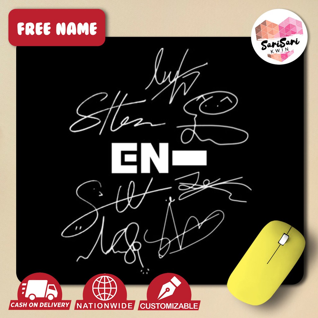 ENHYPEN Mousepad | ENHYPEN signature | MORE DESIGNS | Gaming | 5MM ...