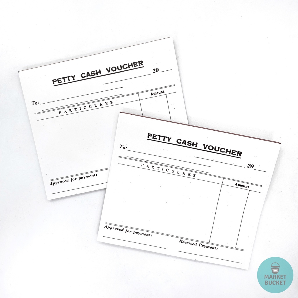 Petty Cash Voucher 1-Ply 50 Leaves (10 pads/pack) | Shopee Philippines