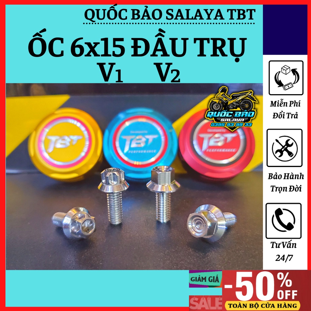 Salaya TBT 6x15 screws with cylindrical head v1 v2 to install muffler ...