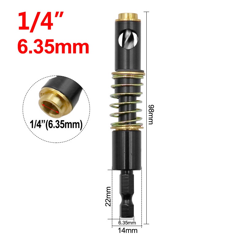 Self Centering Hinge Drill Bit Set Reaming Cabinet Tool 1 4 5mm Self