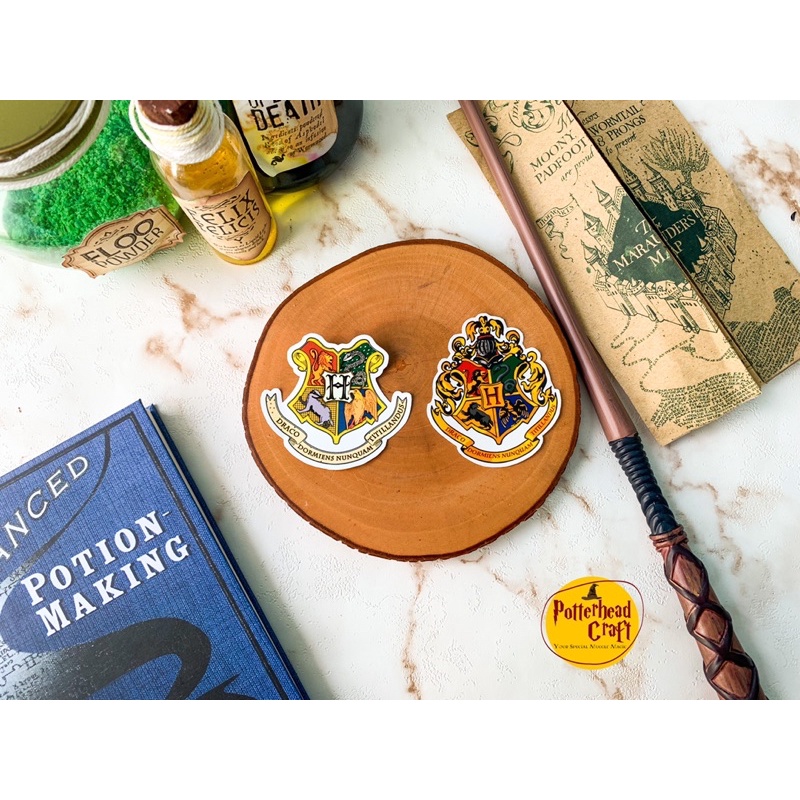 Hogwarts Harry Potter Logo Sticker | Shopee Philippines