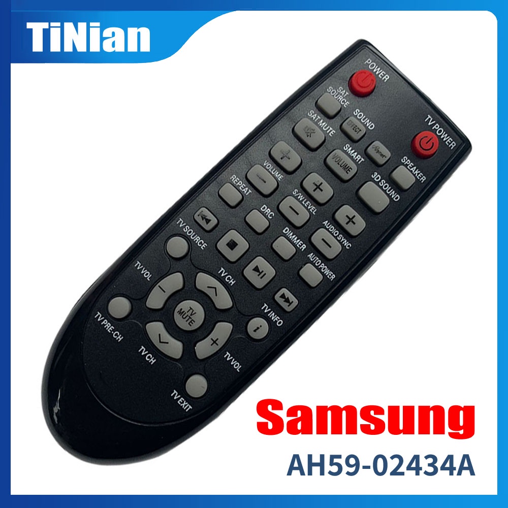 Remote Control AH59-02434A for Samsung Soundbar HW-E450 HW-E550 HW-E551 ...