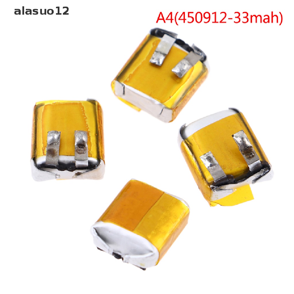 [alasuo12] 4Pcs 3.7v 50mah 501012 30MAH 400909 401012 Polymer Lithium ...