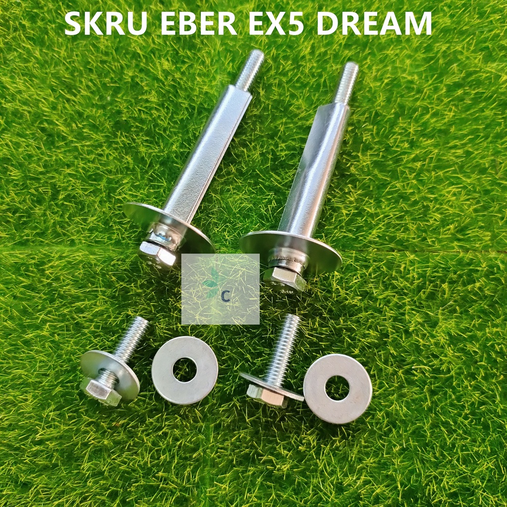 HONDA EX5 HIGH POWER EX5 HP EX5 DREAM SKRU EBER LEGSHIELD SCREW LEG ...