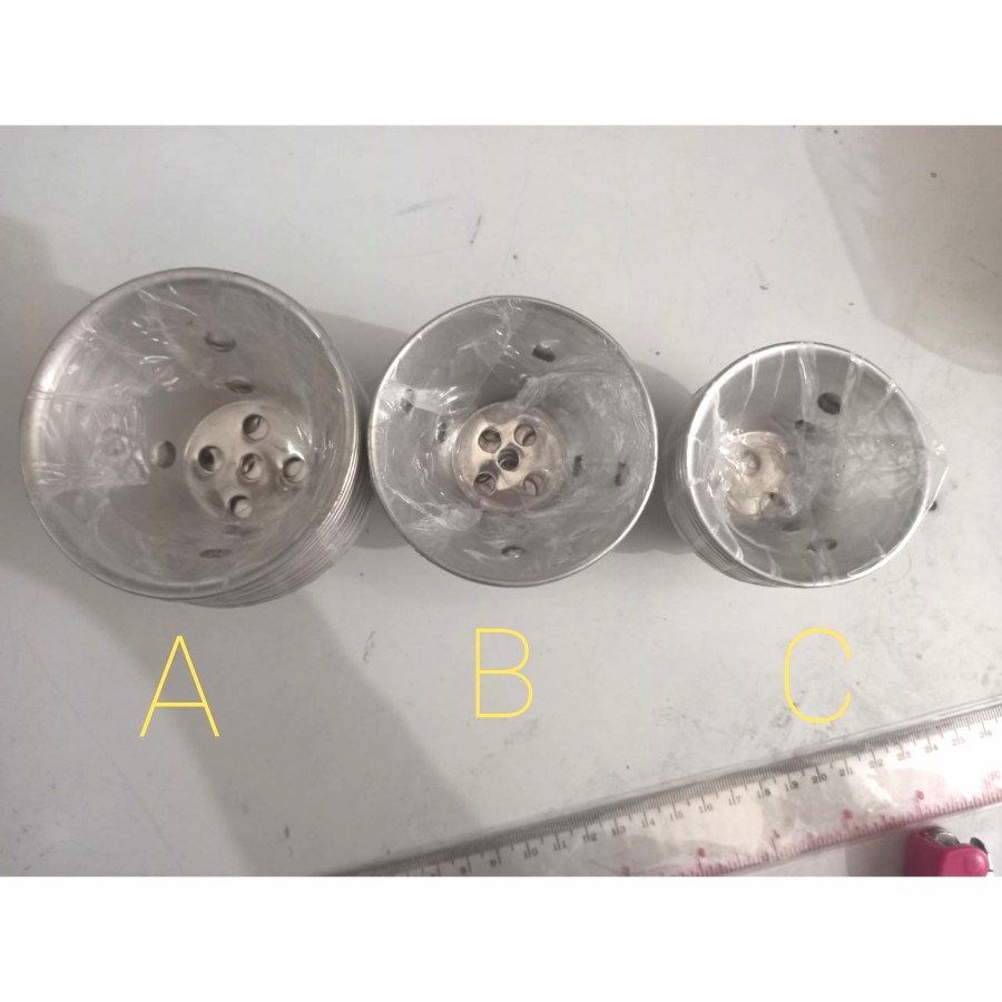 ALUMINUM STEAM BOLU MOLD (12 pcs) | Shopee Philippines
