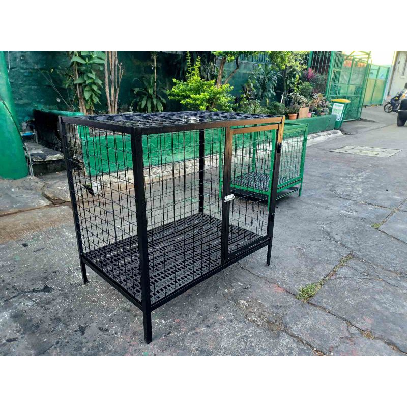 DOG CAGE 3x2x3 with top cover Heavy Duty | Shopee Philippines