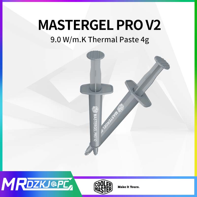 Cooler Master Mastergel Pro V2 Thermal Paste 90wmk Thermal Conductivity High Performance Cpu 