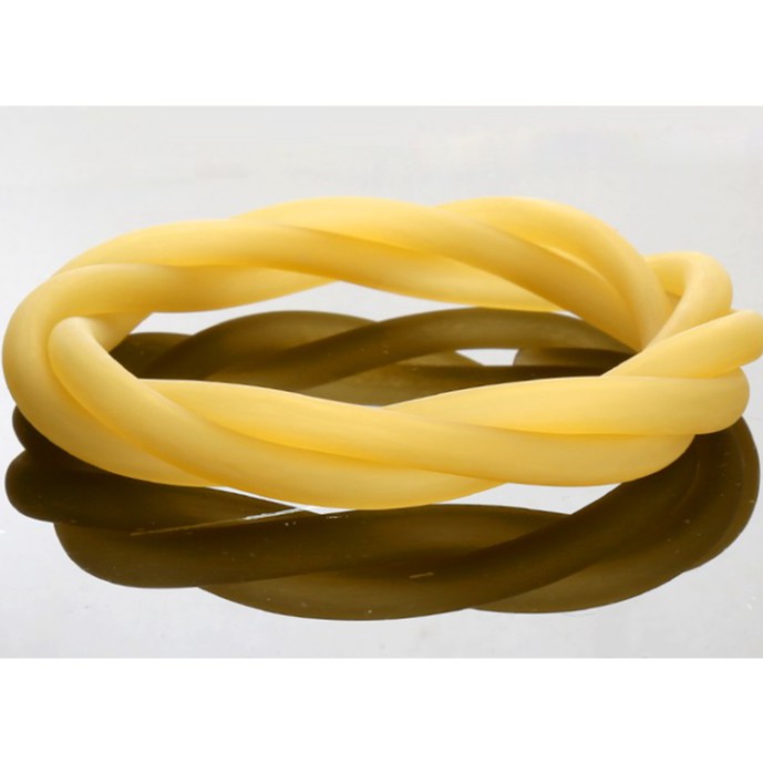 Yellow Latex Tube 2/3/4/5/6/10/12/14/18/25mm High Resilience Rubber ...