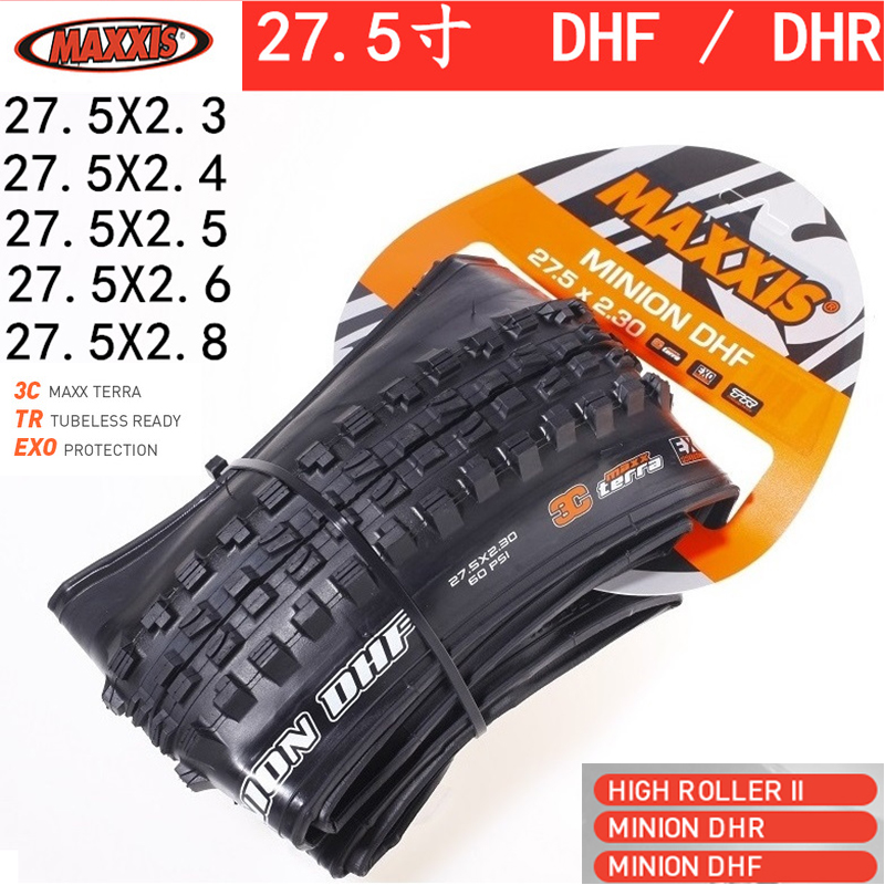 MAXXIS MINION DHF DHR(1 pcs) bicycle tire TR 27.5 tubeless ready27.5*2.3 2.4 2.5 2.62.8 mountain ...