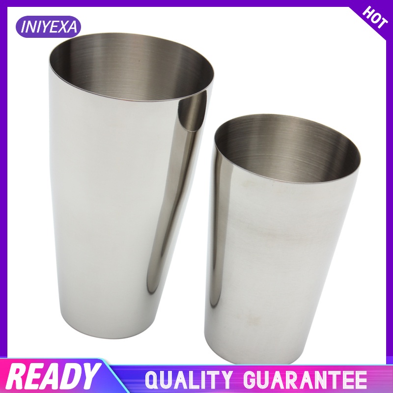 2pcs/ Set Shaker Can Mixing Tin Bar Bartender Tool 21 and 28oz, 15 and ...
