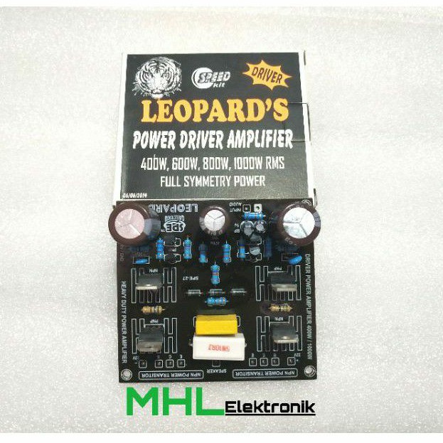2 Level Driver Power Amplifier 1000W Leopard Power SPE Kit | Shopee ...