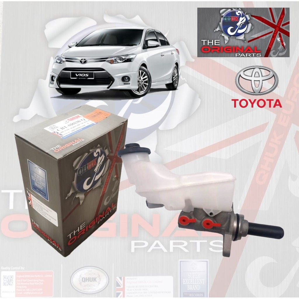 Toyota Vios 2013 QHUK High Quality Brake Master Cylinder(pump) | Shopee ...