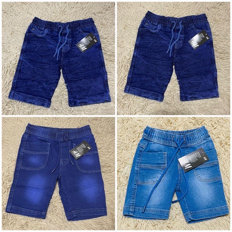 maong shorts for kid's (2 to 9yre old) | Shopee Philippines