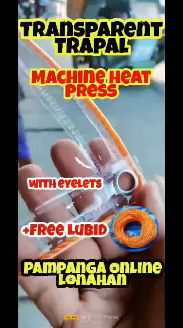 3ft x 4ft up to 6x10ft TRANSPARENT CLEAR TRAPAL (MACHINE HEAT PRESS ...