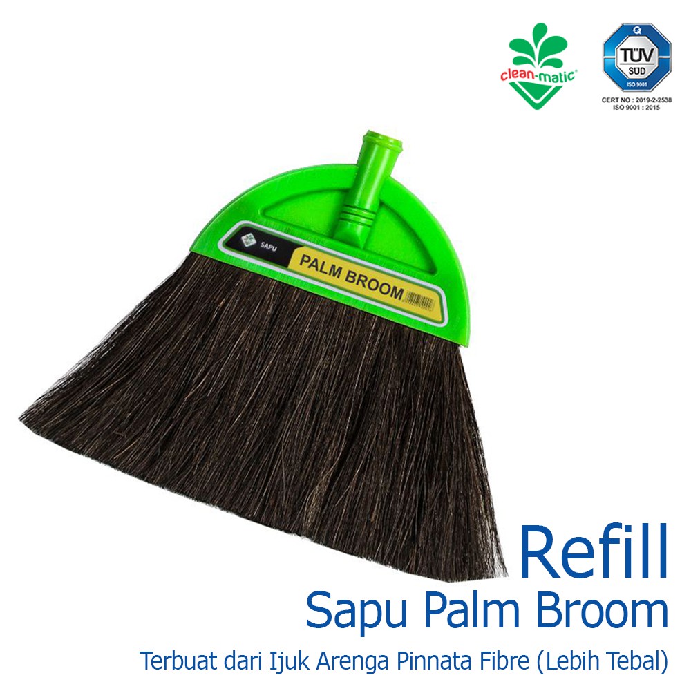 Refill Palm Broom Floor Broom Fiber Broom Cleanmatic Broom 214457 ...
