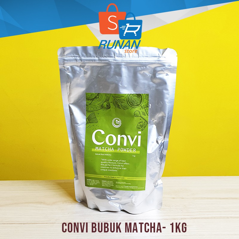 HIJAU Matcha Powder 1Kg Convi - Premium Grade Matcha Green Tea Drink ...