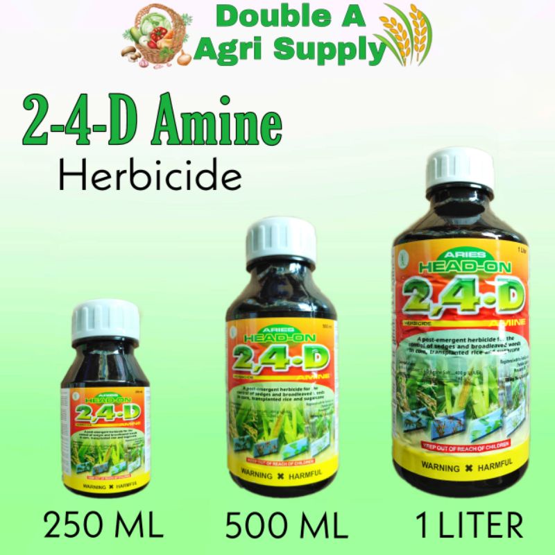 2-4-D / 2,4-D / 24D Amine Post Emergent Herbicide / Weed Control ...