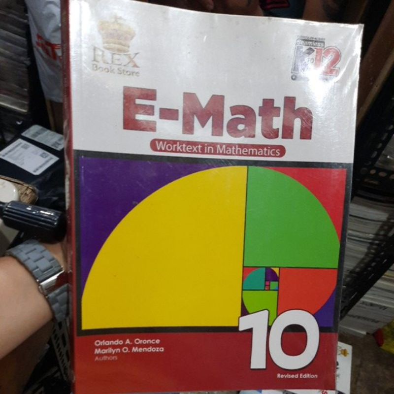 EMATH GRADE 10 Rex Bookstore 2019 copyright | Shopee Philippines