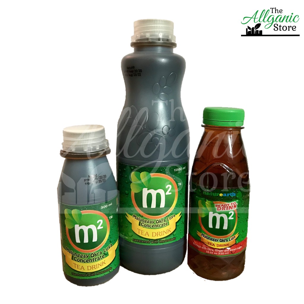 M2 Malunggay Okra Luya Tea Drink | Shopee Philippines