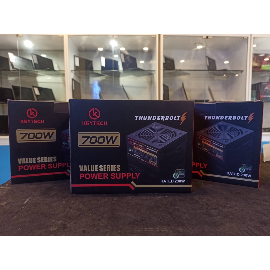 COMPUTER True Rated Power Supply 700w Keytech COMPUTER True Rated Power ...