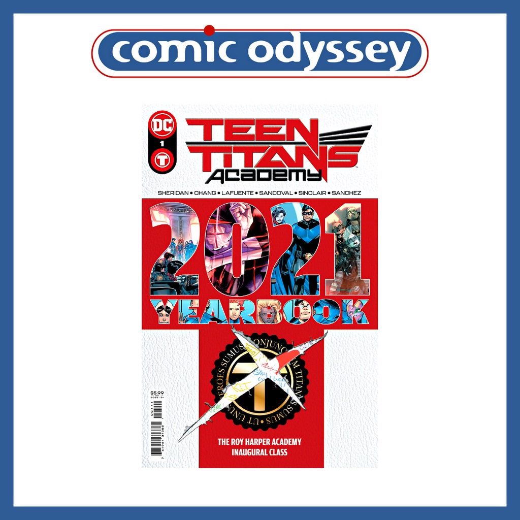 TEEN TITANS ACADEMY 2021 YEARBOOK #1 Regular Cover | Shopee Philippines