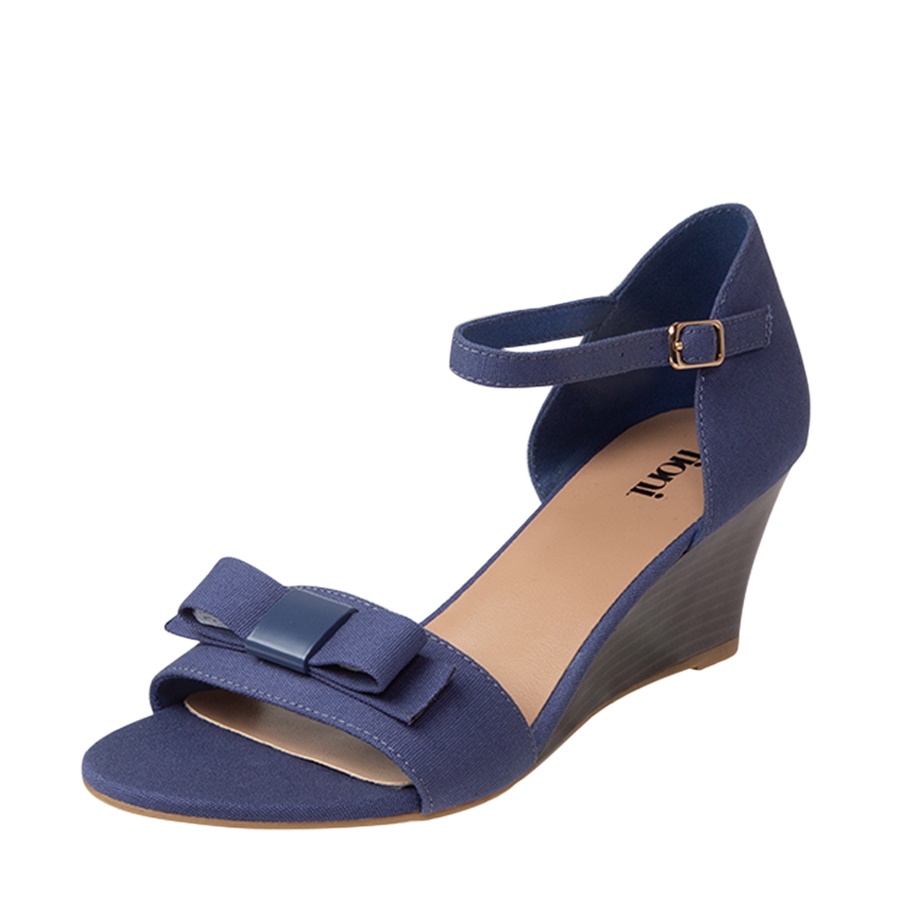 Payless Fioni Women's Ash 2pc High Wedge | Shopee Philippines