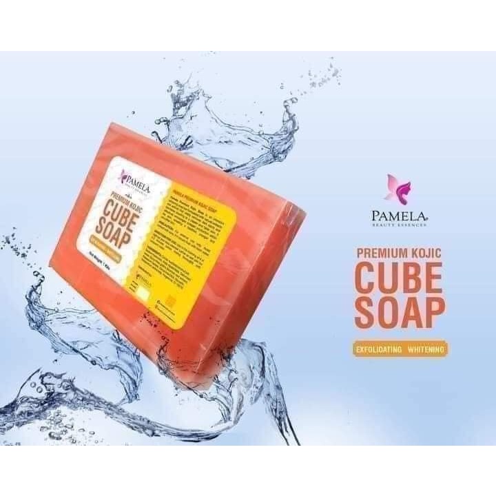 Pamela Premium Kojic Cube Soap 1kg (Exfoliating and Whitening) | Shopee ...