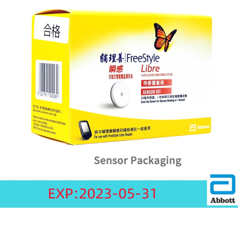 Abbott Instant Sensor Probe No Finger Puncture Non-Invasive Blood ...