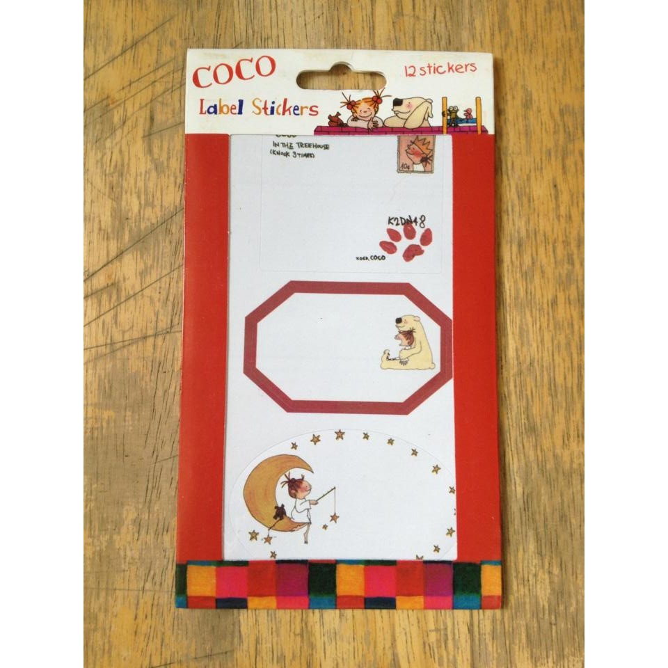 Label Stickers - Coco, GIrl, Dog & Black Cat | Shopee Philippines